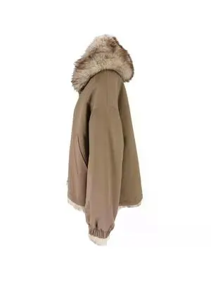 BULLY Faux-fur Trim Hooded Jacket