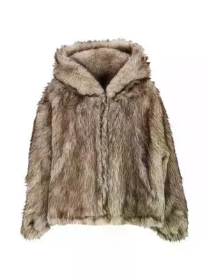 BULLY Faux-fur Trim Hooded Jacket