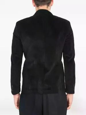 TONELLO Single Breasted Corduroy Coat