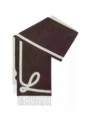 Loewe Intarsia-knit Scarf