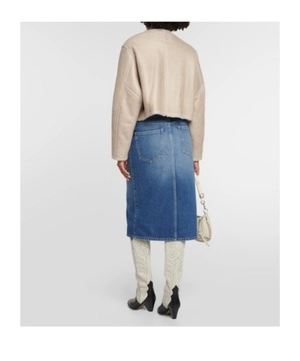 Isabel Marant Étoile Ostya Shearling-lined Leather Jacket