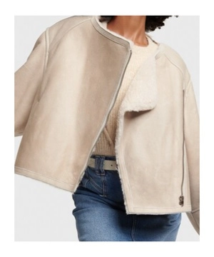 Isabel Marant Étoile Ostya Shearling-lined Leather Jacket