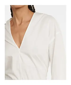 Vince V-neck Long Sleeve Dress
