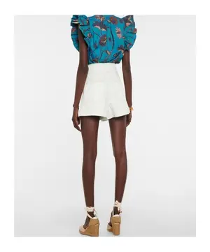 Ulla Johnson Alvin High-rise Denim Shorts