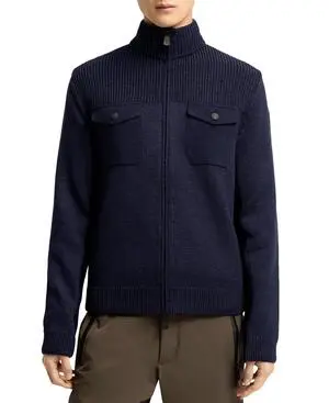 Moncler Zip-up Turtleneck Cardigan