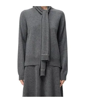 Fabiana Filippi Lace-up Knit Sweater