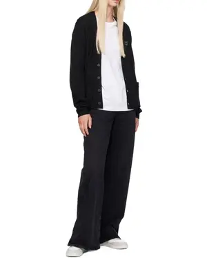 Maison Kitsuné Fox Head Patch Knit Cardigan