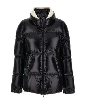 Moncler Hooded Zip Down Jacket
