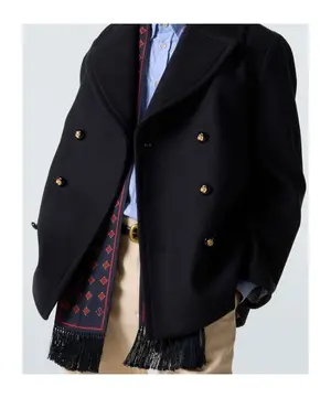 Valentino Garavani Double-breasted Virgin Wool Jacket