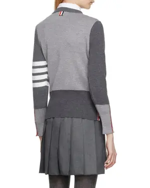 Thom Browne 4-bar Milano Stitch Jumper