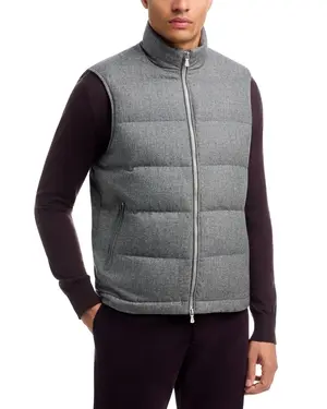 Eleventy Full Zip Down Gilet Vest