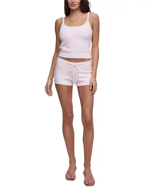 Barefoot Dreams Cozychic Sunrise Low Rise Shorts - Cotton Candy