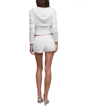 Barefoot Dreams Cozychic Sunrise Low Rise Shorts - Pearl