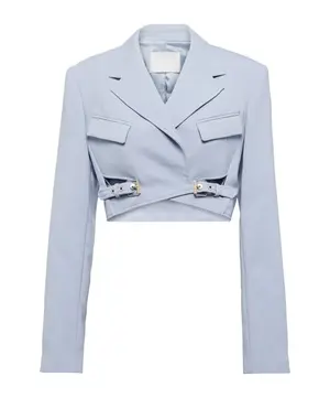 DION LEE Button-up Long Sleeve Suit Jacket