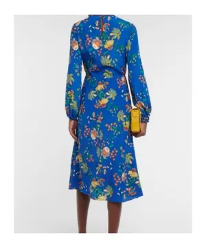 Diane Von Furstenberg Sydney Floral Midi Dress
