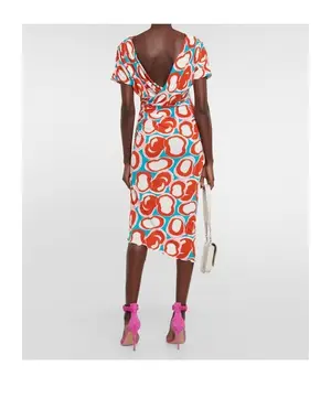 Diane Von Furstenberg Short Sleeve Dress