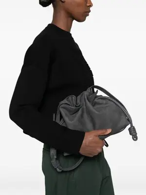 Loewe Flamenco Medium Leather Clutch
