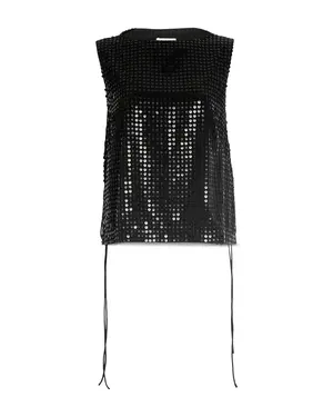 Altuzarra Siggi Sequined Boat Neck Top