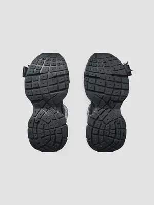 Balenciaga 3xl Lace Sneakers - Black