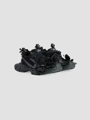 Balenciaga 3xl Lace Sneakers - Black