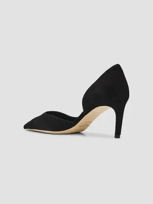 JIMMY CHOO Brigitte 65mm Suede Pumps - Black