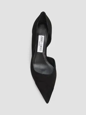 JIMMY CHOO Brigitte 65mm Suede Pumps - Black