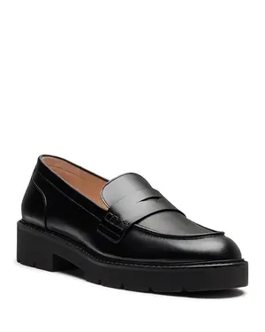STUART WEITZMAN Mylee Loafers Black