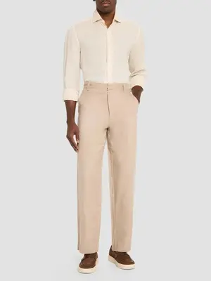 GIUSEPPE ZANOTTI Suede & Leather Penny Loafers