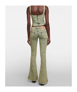 KNWLS Harley Denim Crop Top