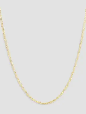 ANABEL ARAM 18k--plated Beaded Double-chain Necklace