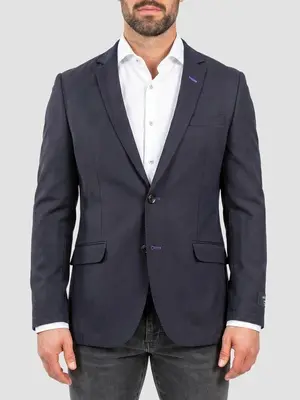 MACEOO Socrate Evo Constructed Blazer - Blue