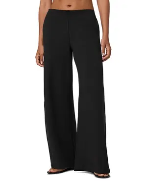 Vuori Galaxy High Rise Wide Leg Pants - Black