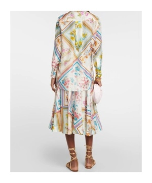 Zimmermann Floral Silk Blouse