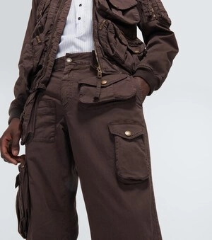 Dolce & Gabbana Mid-rise Straight-leg Cargo Pants