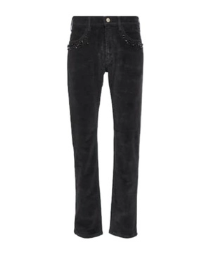 Undercover Studded Slim-fit Jeans - Black