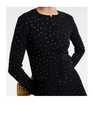 Altuzarra Ferris Embellished Cropped Cardigan