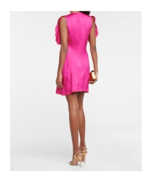 Victoria Beckham Satin Mini Dress