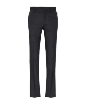 Undercover Low-rise Wool Slim Pants - Black