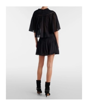 Isabel Marant Étoile Garia Lace-trimmed Cotton Blouse
