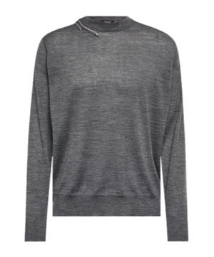 Undercover Embellished Wool Sweater - Gray