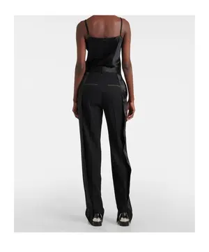 Victoria Beckham High-waisted Straight-leg Trousers