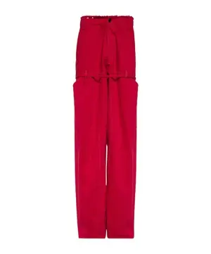 Jacquemus Belt Loop Jeans - Red