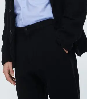 Comme Des Garçons Belt Loop Casual Pants