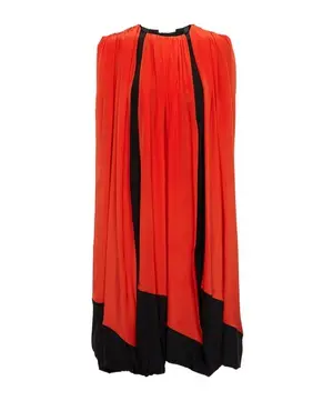 THE ROW Althea Overskirt Top - Red