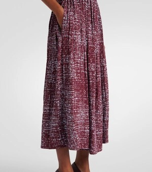Proenza Schouler Lola Printed Midi Dress