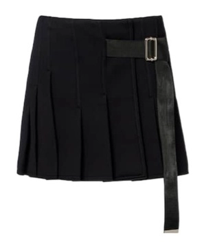 Plan C Belted Miniskirt