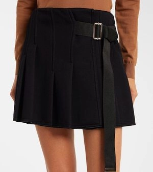 Plan C Belted Miniskirt
