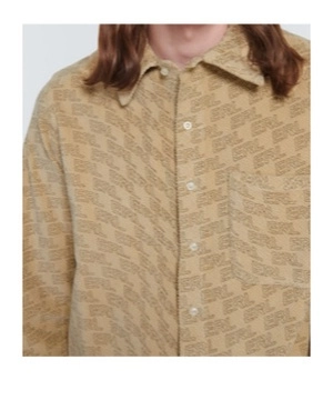 ERL Cotton Blend Logo Shirt