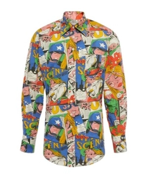 ERL Printed Cotton Shirt - Multicolor
