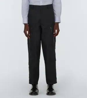 Comme Des Garçons Twill Workwear Casual Pants